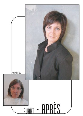 Agnès L le relooking avant après, agence de relooking Josy Mermet Paris